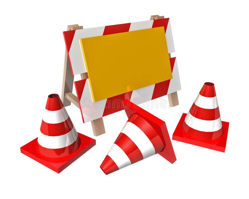 Work in progress road sign stock image. Image of alert - 19139415