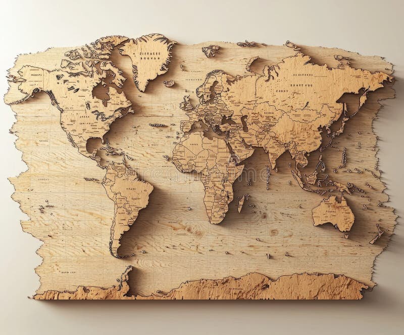 3d world map isolated stock image. Image of background - 369035187