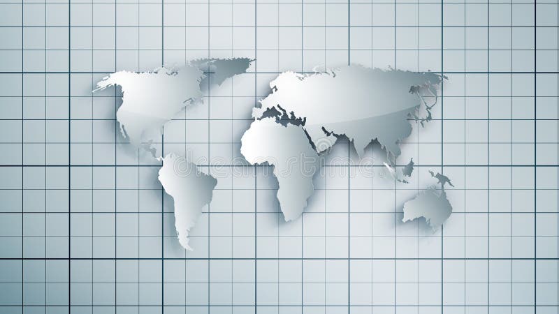 3D World Map on Medical Paper Stock Image - Image of pandemic, design ...