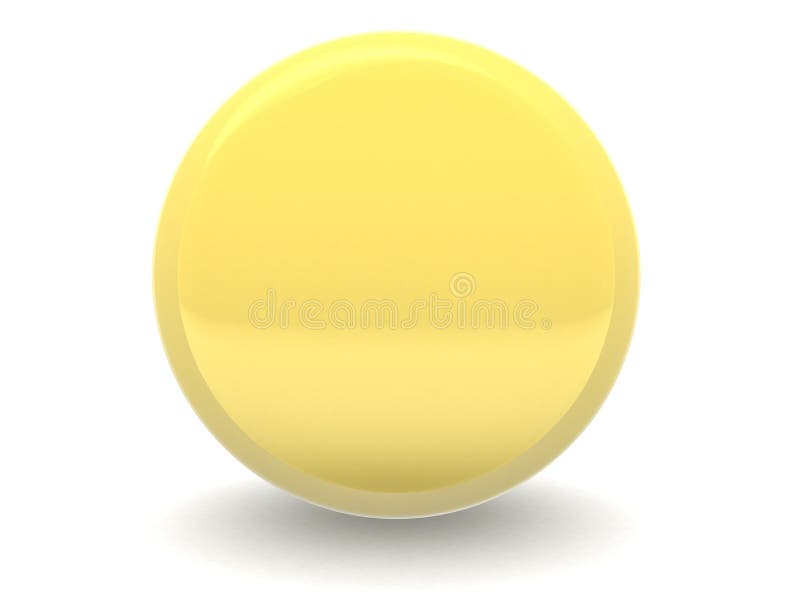 3d yellow sphere stock illustration. Illustration of abstract - 76173630