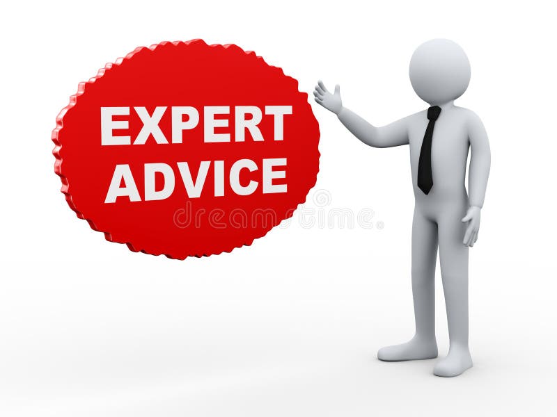3d Zakenman Deskundig Advies Stock Afbeeldingen - Afbeelding: 31760974