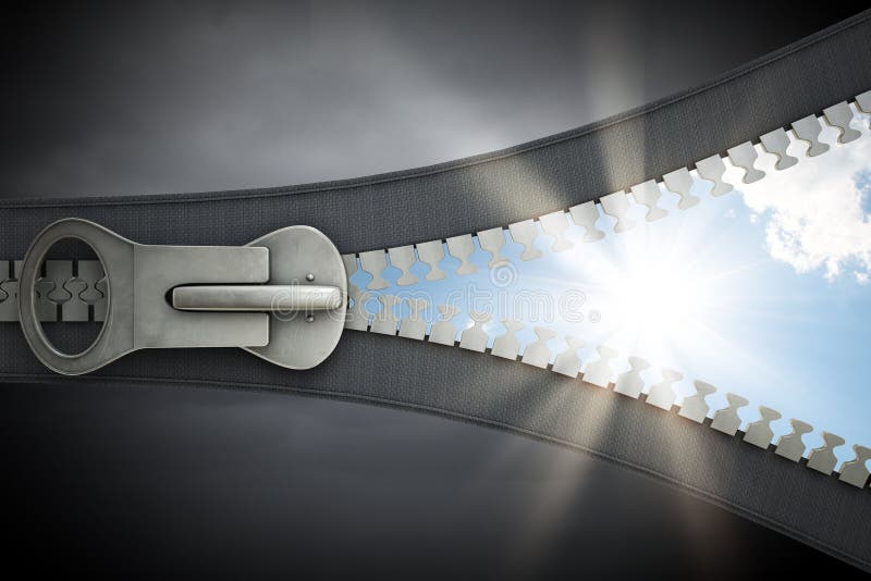 3 D zipper stock photo. Image of clothing, climatic, connection - 41644184