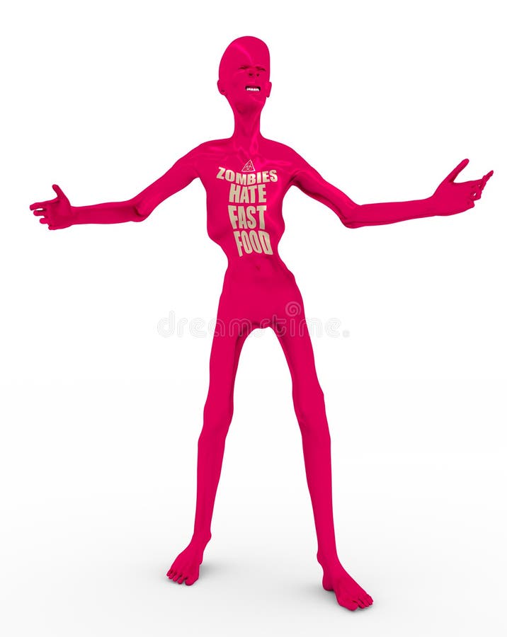 Zombie Model Pose stock illustration. Illustration of ghastly - 15574867