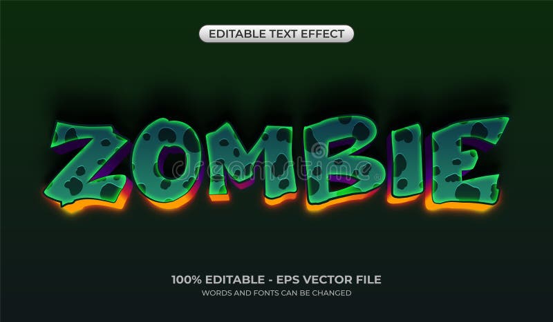 Zombie Effect Stock Illustrations – 726 Zombie Effect Stock ...