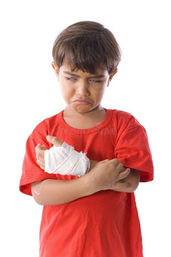 Dedo lastimado foto de archivo. Imagen de blanco, mano - 3137312