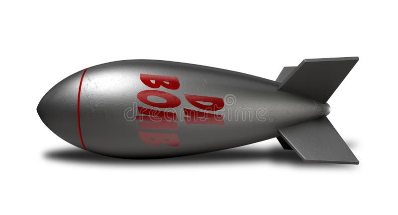 Da Bomb stock illustration. Illustration of explosive - 25744129