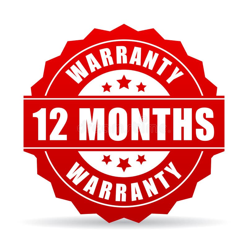 12 Da Garantia Meses De ícone Do Vetor Ilustração do Vetor - Ilustração ...