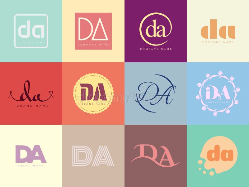 Da Logo Company Template Stock Illustrations – 1,522 Da Logo Company ...
