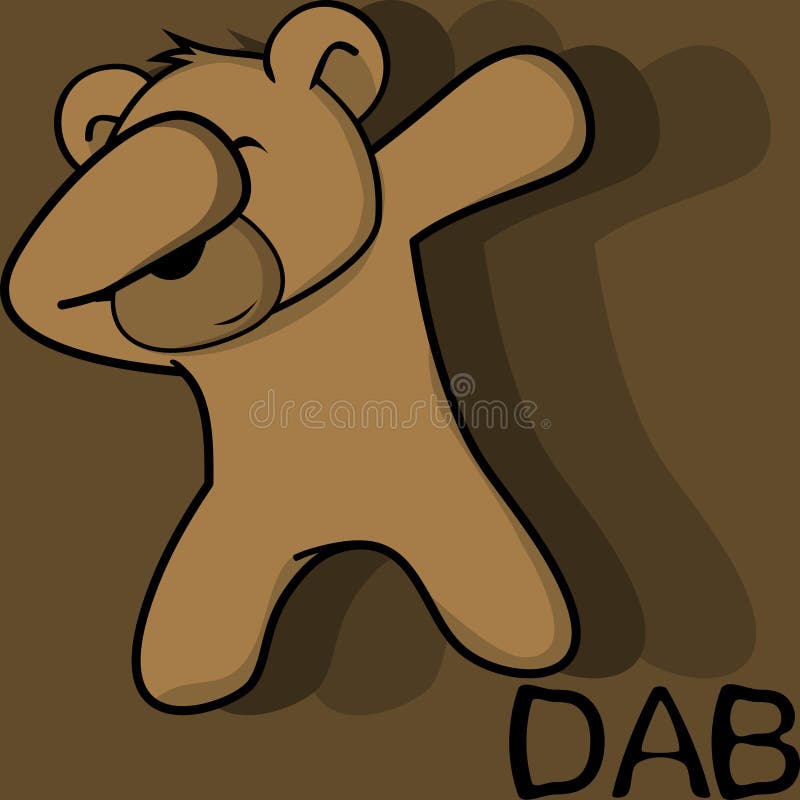 Dabbing Bear Stock Illustrations – 149 Dabbing Bear Stock Illustrations ...