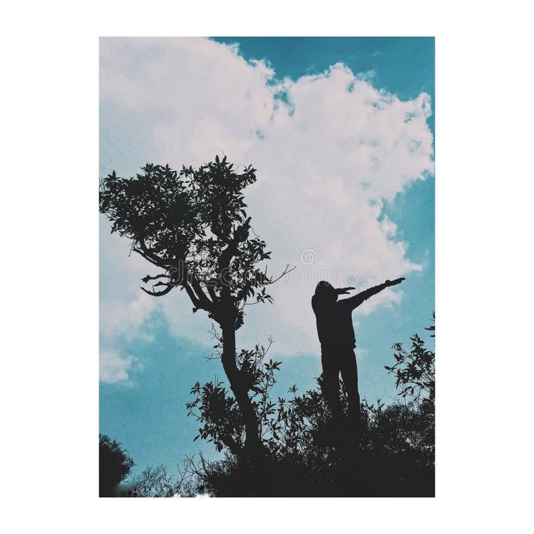 The Dab Style Posing Model Standing High Stock Illustration ...