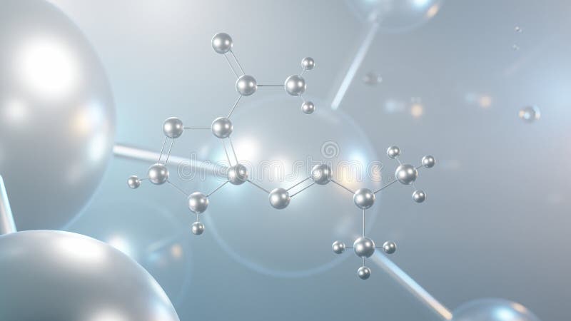 Dacarbazine Molecular Structure, 3d Model Molecule, Imidazole ...