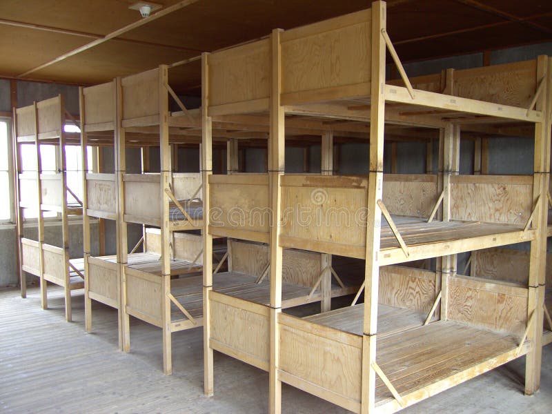 Dachau Bunk Beds editorial stock photo. Image of bunkbed - 50932443
