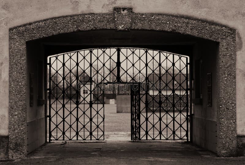 Dachau concentration camp editorial photo. Image of cruel - 364265276