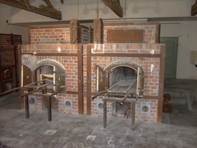 Dachau Ovens editorial stock photo. Image of brick, ovens - 50932538