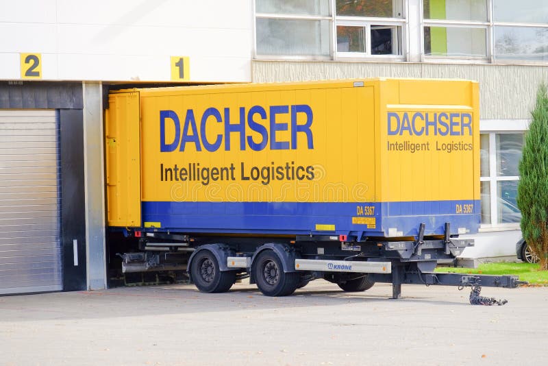 Dachser Intelligent Logistics Editorial Stock Photo - Image of ...