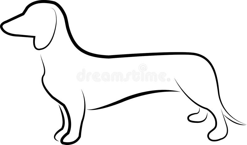 Dachshund Line Stock Illustrations – 1,345 Dachshund Line Stock ...