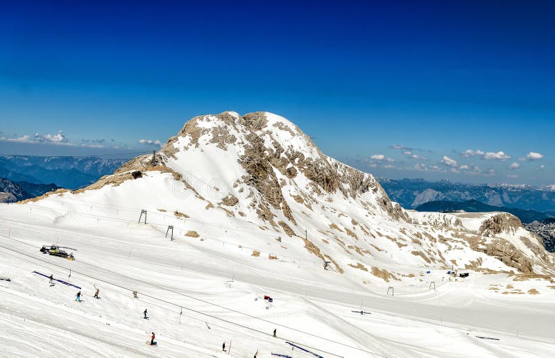 Dachstein Glacier stock photo. Image of high, frost, alps - 41464922