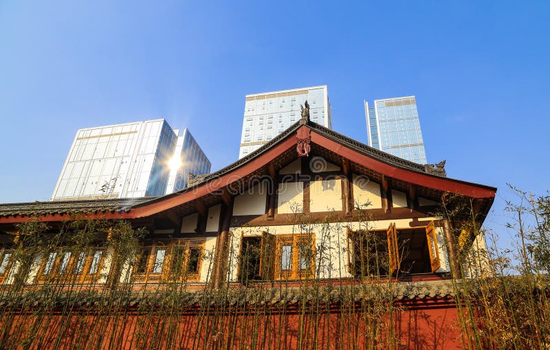 Daci Si Temple in Chengdu, China Stock Image - Image of china, travel ...