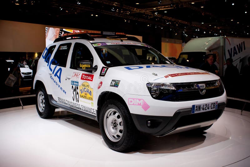 Dacia Duster at Bruxelles Auto Salon Editorial Photo - Image of salon ...
