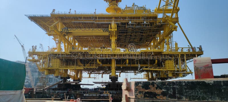 Dack for Oil and Gas Industry Editorial Stock Image - Image of gass ...