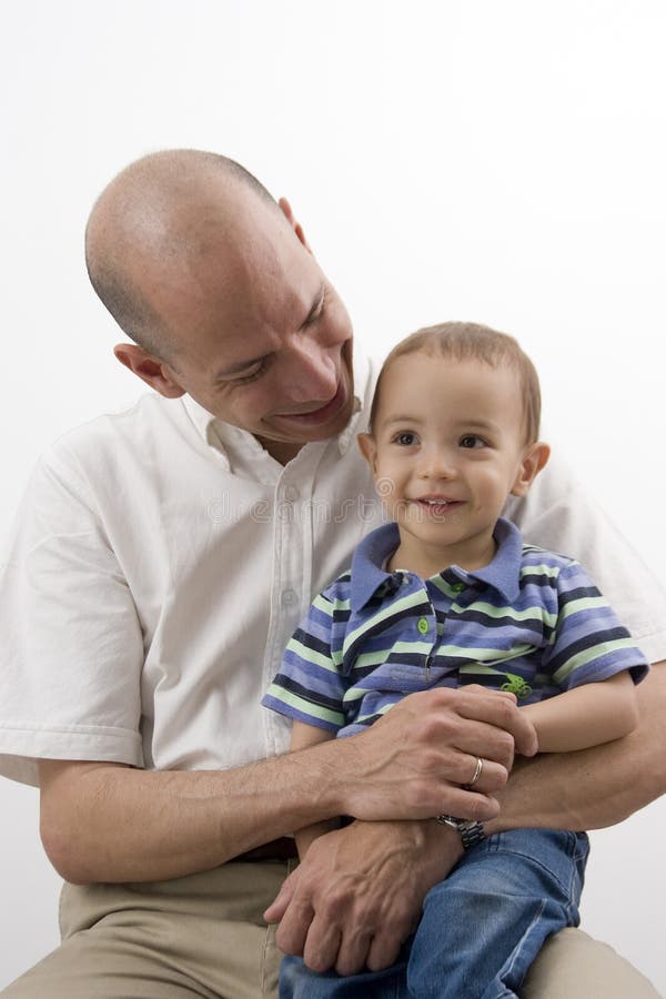 Dad and children stock image. Image of latin, love, male - 18176831