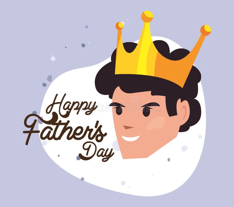 Happy fathers day stock illustration. Illustration of font - 145906785