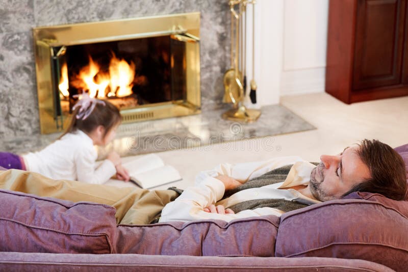 Dad Naps Stock Photos - Free & Royalty-Free Stock Photos from Dreamstime