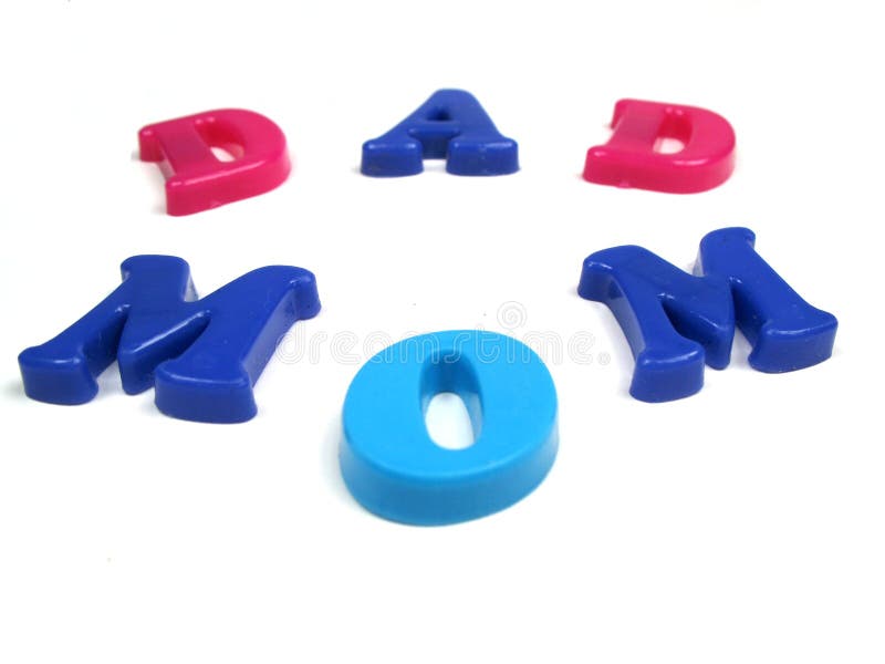 Dad and mom stock photo. Image of mother, words, parenting - 6722644