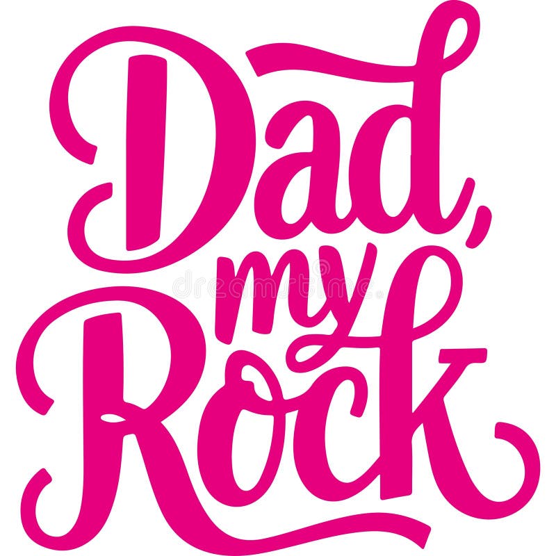 Papa and I Rock Them Both T-shirt Design. Stock Vector - Illustration ...