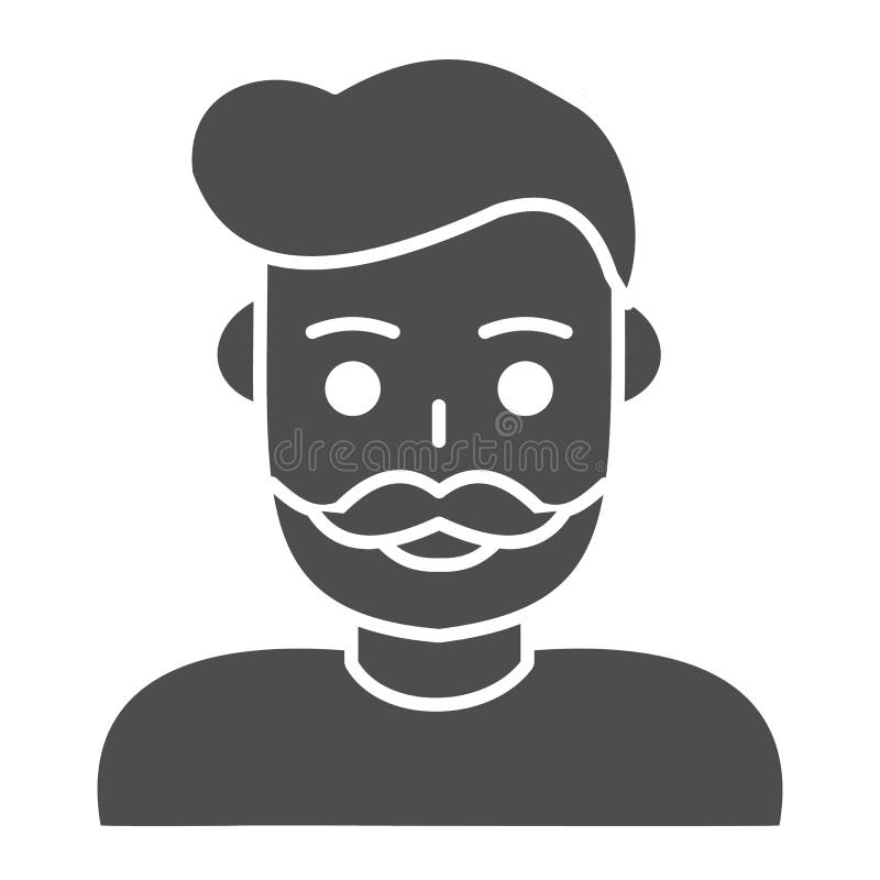 Black Solid Icon For Dad, Father And Daddy Stock Vector - Illustration ...