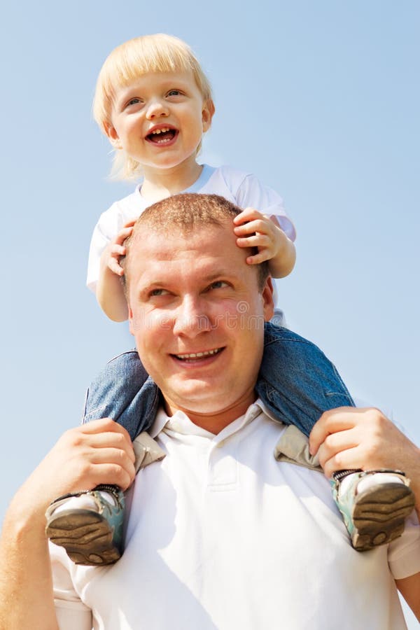 Dad and son stock photo. Image of father, people, love - 10774138