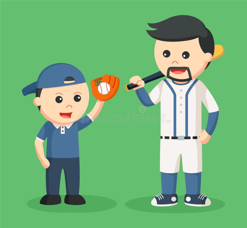 Father Son Baseball Stock Illustrations – 122 Father Son Baseball Stock ...