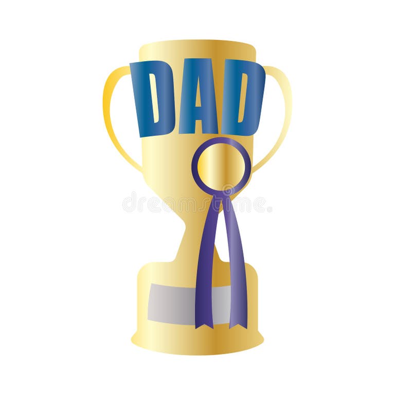 Dad Trophy Stock Illustrations – 556 Dad Trophy Stock Illustrations ...