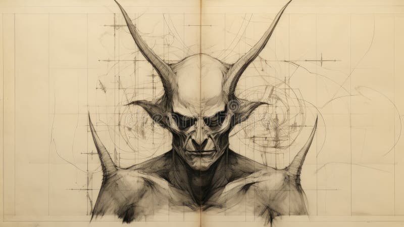 Demon Pencil Stock Illustrations – 285 Demon Pencil Stock Illustrations ...