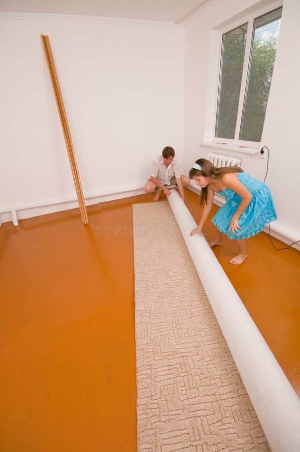 The Daddy and Daughter Work. Stock Image - Image of order, girl: 11469293