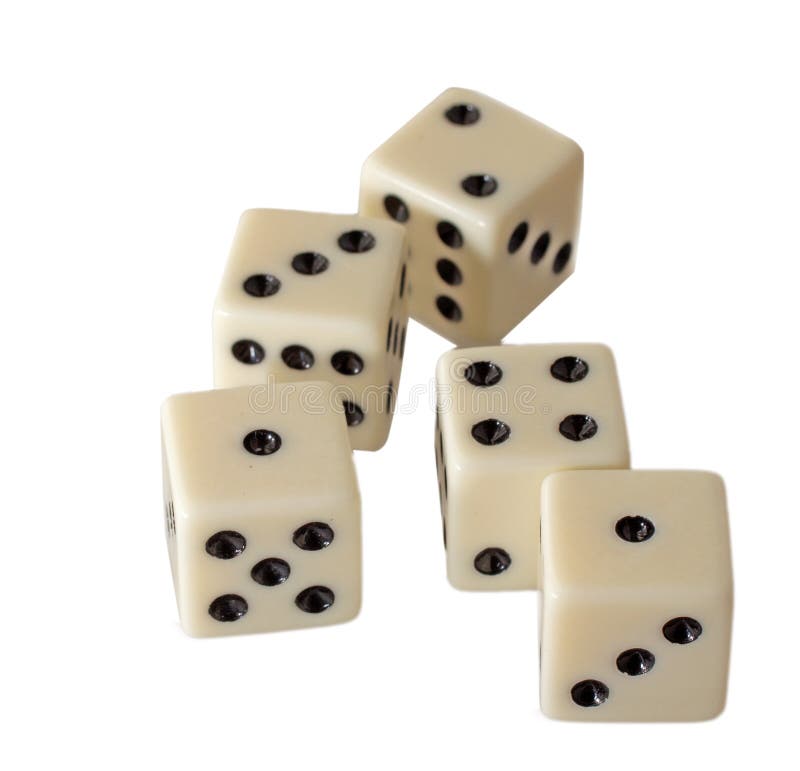 Dados De Madeira Para O Jogo De Mesa Imagem de Stock - Imagem de dado ...