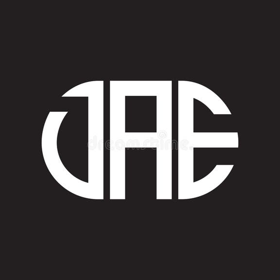 DAE Letter Logo Design on Black Background. DAE Creative Initials ...