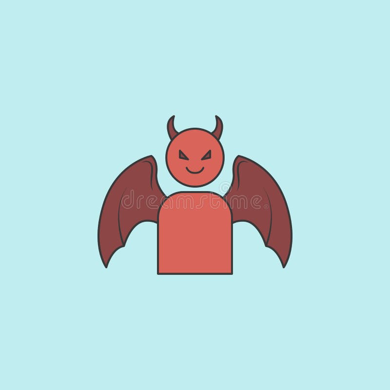 Daemon Icon. Element of Angel and Demon Icon for Mobile Concept and Web ...
