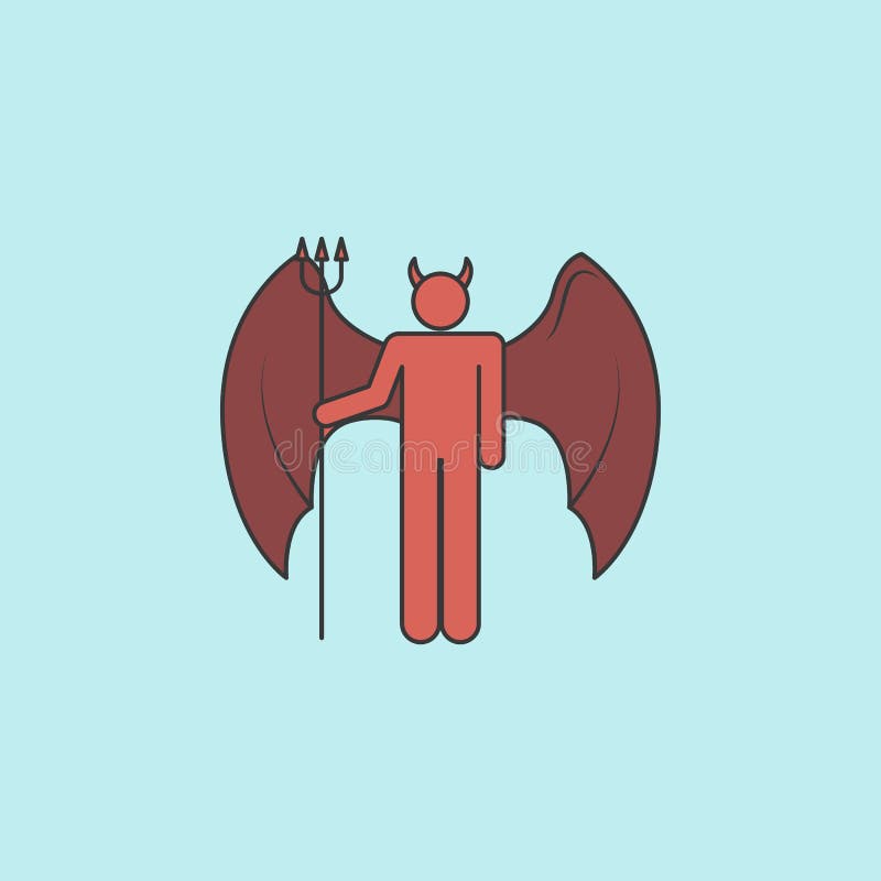Daemon Icon. Element of Angel and Demon Icon for Mobile Concept and Web ...