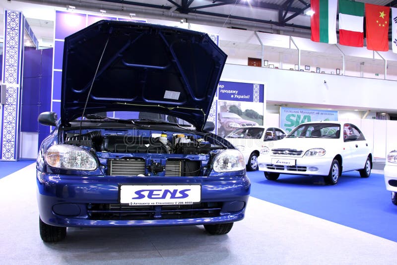 Daewoo Sens editorial photo. Image of cabriolet, motor - 37454326