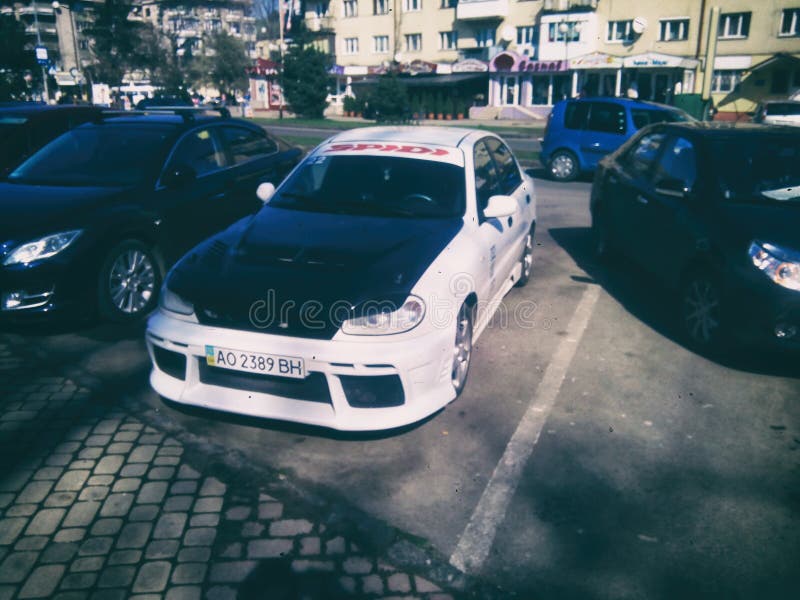 Daewoo Sens editorial photography. Image of sport, ordinary - 80636752