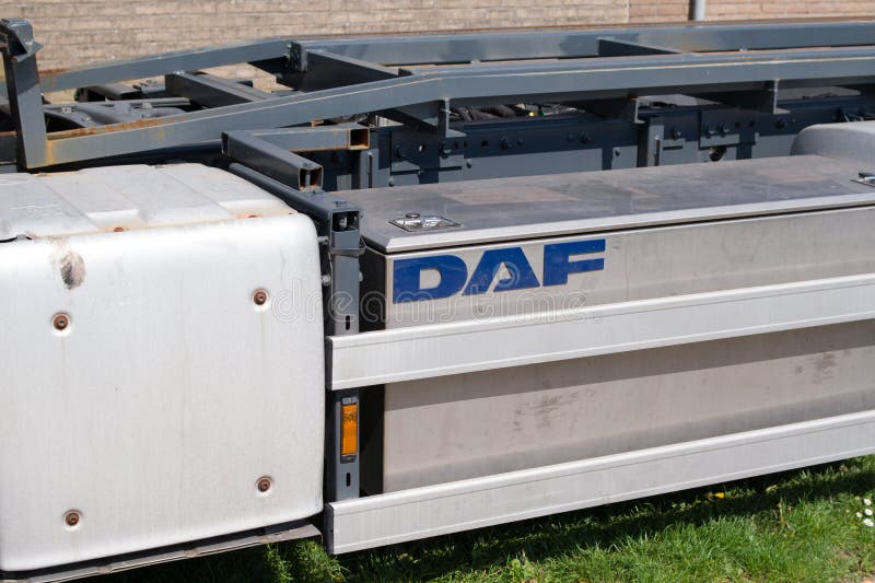 DAF Logo on the Side of a Truck Editorial Photo - Image of logo, dutch ...