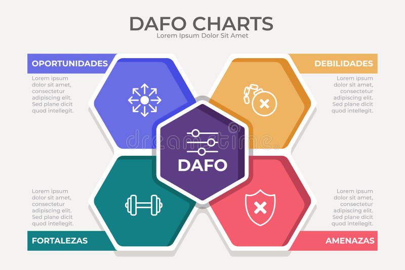 Dafo Infographic Design Template Vector Illustration. Stock ...