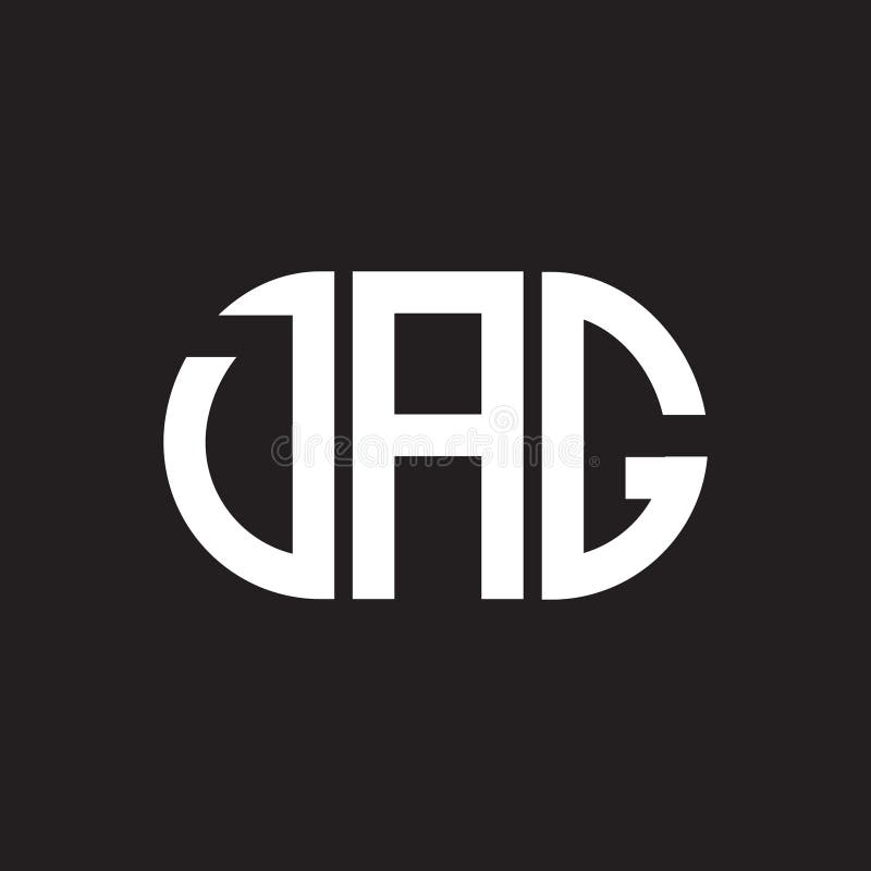DAG Letter Logo Design on Black Background. DAG Creative Initials ...