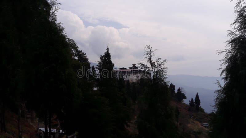 Dagana dzong stock image. Image of dagana, view, dzong - 83850971