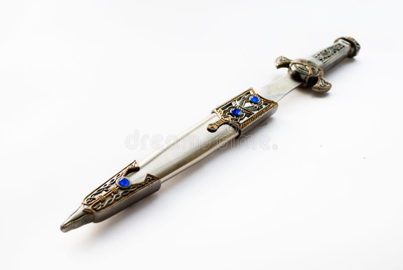 Jeweled Ceremonial Dagger stock photo. Image of hilt - 81513858