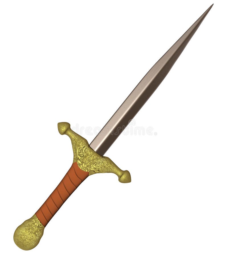 Dagger 2 stock illustration. Illustration of dagger, blade - 27382835