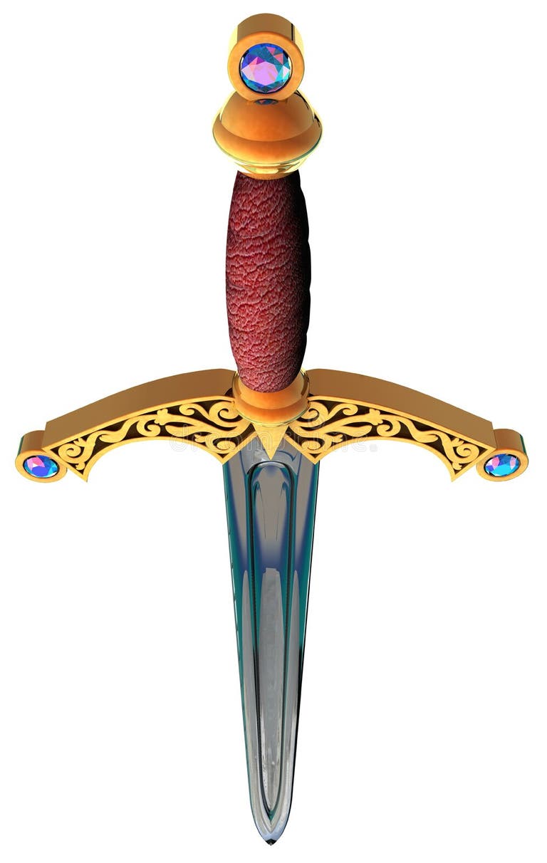 Golden Dagger Stock Illustrations – 751 Golden Dagger Stock ...