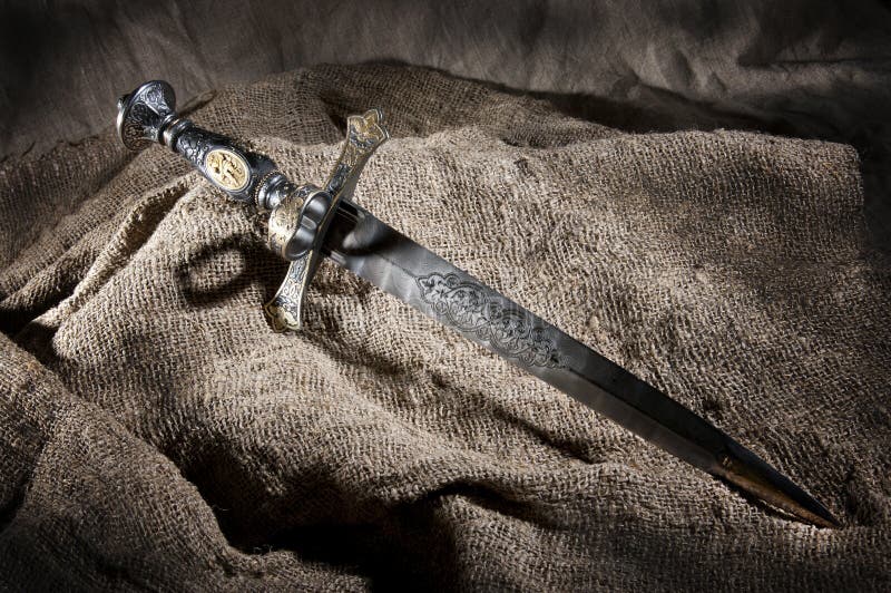 Dagger stock image. Image of medieval, iron, antiques - 28433389