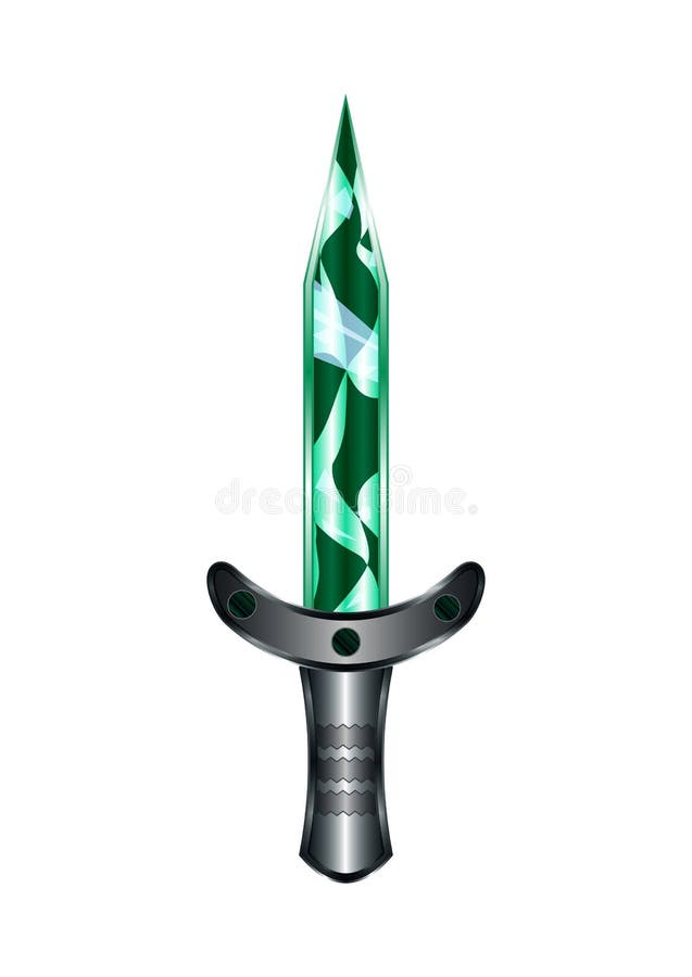 Dagger Cartoon Medieval Weapon Stock Vector - Illustration of graphic ...